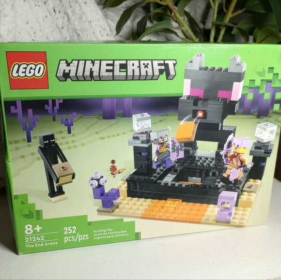Lego | Toys | Lego Minecraft Movie 2242 The End Arena 252 Pieces New ...